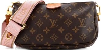 Louis Vuitton Multi Pochette Accessoires Monogram Canvas crossbody bag - Marron