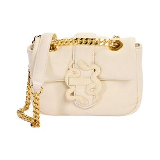 Just Cavalli Schlangen-Puffy-Tasche in Rosa - - Bags - Damen - Rosa - ONE SIZE