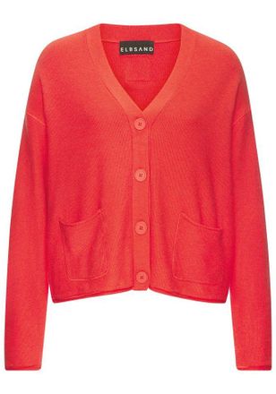 Elbsand Strickjacke aus hochwertigem Feinstrick, Loungewear