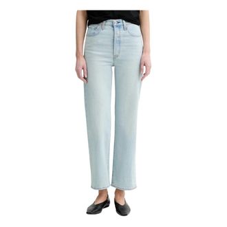 Levi's Ribcage Straight Ankle Jeans - - Jeans - Damen - Blau - W26 L27