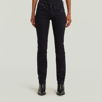 G-Star Midge Slim Straight Jeans - Schwarz - Damen