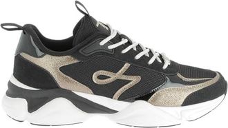 Les Tropeziennes LES TROPEZIENNES PAR M. BELARBI Femme Arya Chaussures DETENTE Baskets/Sneaker, Noir-Multi, 39 EU