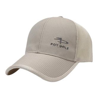 Generic Casquette de tennis unisexe &agrave; bord en maille r&eacute;glable &agrave; lext&eacute;rieur chapeau de plage visi&egrave;re, KH1., Taille unique