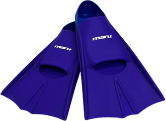 Maru Trainingsflossen, Violett und Blau, Größe 36/38