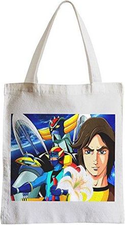 Fabulous Grand Sac Shopping Plage Etudiant goldorak grendizer actarus alcor manga mecha anime