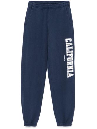 Sporty & Rich pantalon de jogging California - Bleu