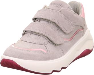 Superfit M&auml;dchen Melody Sneaker, Hellgrau Rosa 2500, 31 EU