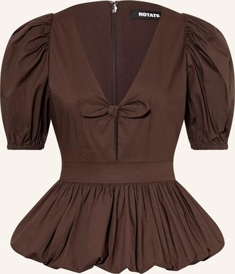 Rotate Rotate Blusenshirt braun