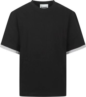Jil Sander Homme, Tops, Noir, Taille: XL Jil Sander T-shirts et Polos