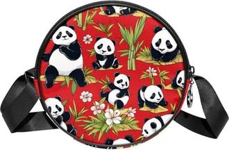 Generic Sac &agrave; bandouli&egrave;re circulaire pour femme, petit sac &agrave; bandouli&egrave;re mignon avec fermeture &eacute;clair, bretelles r&eacute;glables, sac &agrave; main rond d&eacute;contract&eacute; pour f