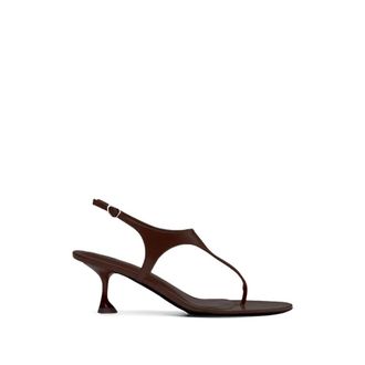 Proenza Schouler Femme, Chaussures, Brun, Taille: 36 EU Tee Thong Sandales