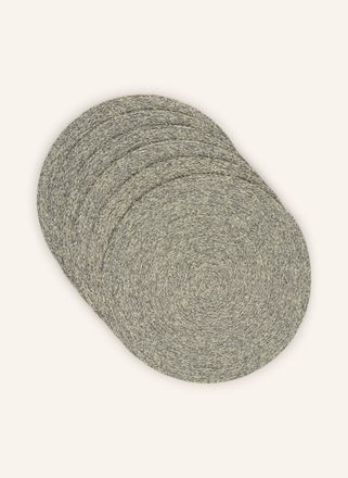 Pad Pad 6er-Tischset Poi grau