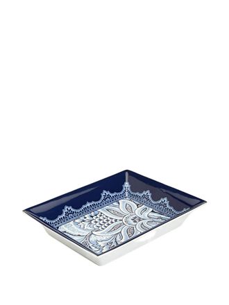 Etro Home plateau rectangulaire - Bleu