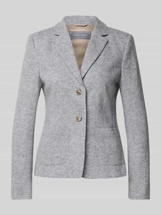 White Label Slim Fit Blazer aus Woll-Mix mit Reverskragen