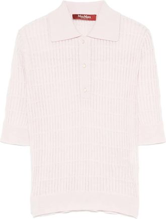 Max Mara Mstgallo polo top - Rosa