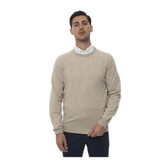Kiton Handgemachter Cashmere Rundhals Pullover - - Knitwear - Herren - Beige - L
