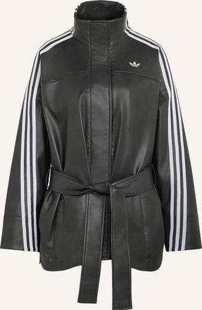 adidas Originals Adidas Originals Jacke In Lederoptik braun