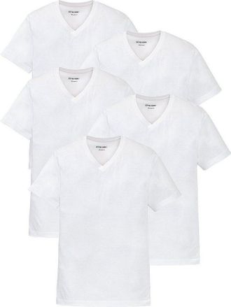 Otto Kern T-Shirt (5er-Pack) Kurzarmshirt aus hochwertiger, reiner Baumwolle