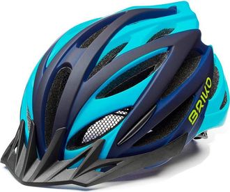 Briko Morgan Fahrradhelm, Mattblau, Hellblau, L