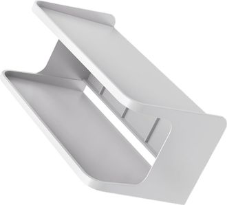 NUOBESTY SEWOART Wandmontiertes Doppellagiges Badezimmerregal aus Leichtem Verschlei&szlig;festem Material Wandh&auml;ngender Organizer f&uuml;r Makeup Toilettenartikel und Pe