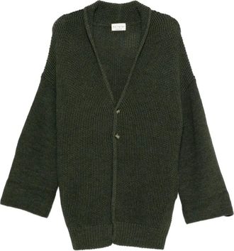 Maryya cardigan à boutonnière - Vert