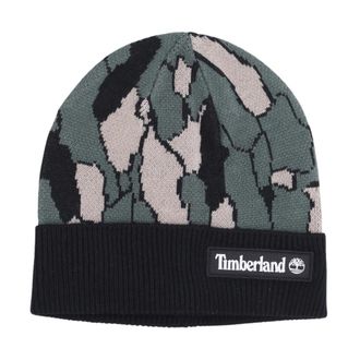 Timberland Bark Camo Strickm&uuml;tze - - Accessories - Herren - Gr&uuml;n - ONE SIZE