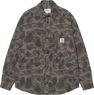 Carhartt Work in Progress Homme, Chemises, Multicolore, Taille: L L/S Duck Shirt