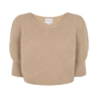 Americandreams Americandreams, Damen, Strickwaren, Beige, MGr&ouml;&szlig;e