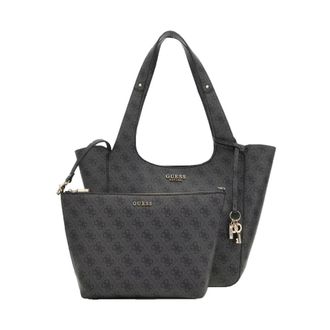 Guess Calista 2 in 1 Tote - - Bags - Damen - Schwarzk - ONE SIZE