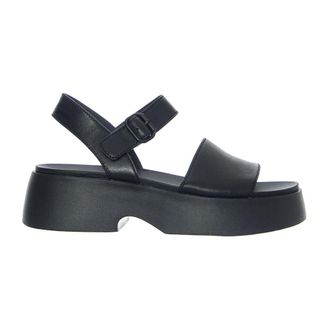Camper Gobi Flora Tasha flache Sandalen - - Shoes - Damen - Schwarzk - 38 EU