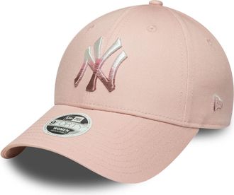 New Era 9Forty Damen Cap METALLIC New York Yankees rosa