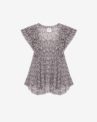 Isabel Marant Haut Madrana - Femme - &Eacute;cru - Taille38 - Marant &Eacute;toile