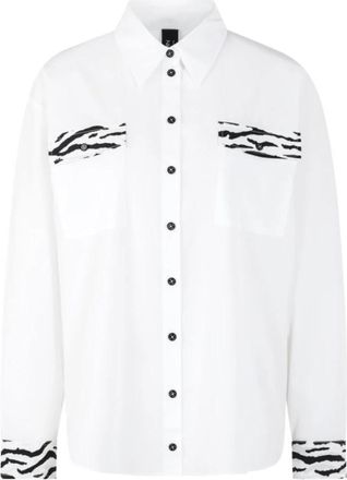Marc Cain Klassische Bluse Rethink Together - - Blouses & Shirts - Damen - Wei&szlig; - XL