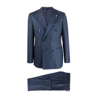 Luigi Bianchi Mantova Herren, Anz&uuml;ge, Blau, MGr&ouml;&szlig;e