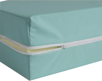 TERRE DE NUIT Terre De Nuit - Housse rénove matelas coloris vert 15 cm 150 gr/m² 140x190