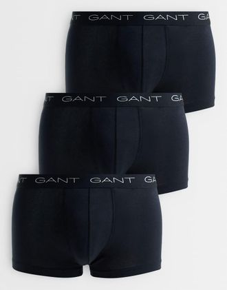 GANT 3er-Pack Trunks in Schwarz