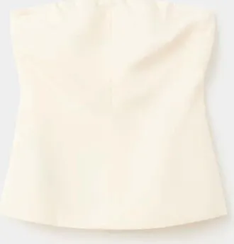 Mango Top d&eacute;tail fronc&eacute; rose pastel - Femme - S - MANGO