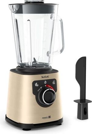 T-fal PerfectMix Standmixer, Hochgeschwindigkeits-Standmixer, Auto-Programme, Powelix-Klingentechnologie, 2L Thermo-Resistant Glaskanne, inkl. Spatel/Stampf