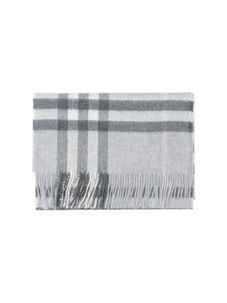 Burberry Womens Scarfs Grey Cashmere
