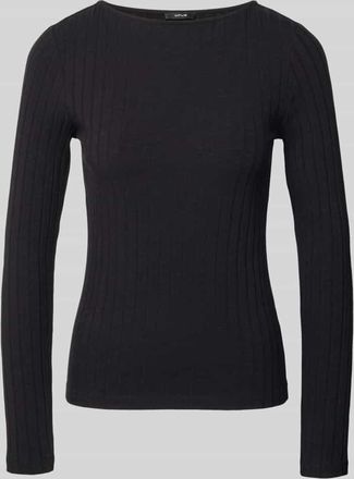 OPUS Slim Fit Langarmshirt aus Baumwoll-Mix Modell Sovke