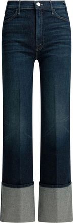 Mother Femme, Jeans, Bleu, Taille: W27 Hustler Roller Sneak Cuff