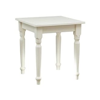 Biscottini International Quadratischer Tisch 72 x 72 cm aus Holz | Solider quadratischer Küchentisch | Küchentische Made in Italy