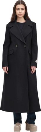 White Wise Femme, Manteaux, Noir, Taille: 38 FR 20460 Coat