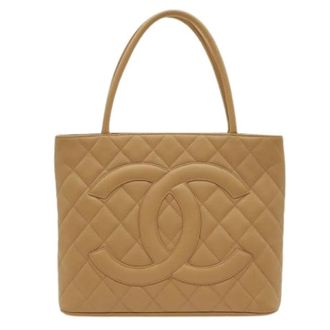 Chanel Pre-owned Vintage Shoulder Tote - - Pre-owned - Damen - Beige - ONE SIZE