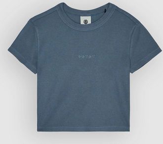Element Lowcase Crop T-Shirt dark slate