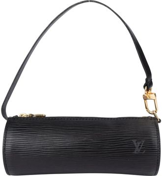 Louis Vuitton Crossbody Bags - Louis Vuitton Noir Epi Leather Mini Soufflot Handb - Gr. unisize - in Schwarz - f&uuml;r Damen