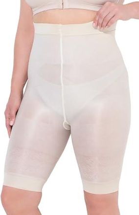 Ulla Popken Femme Grandes tailles Panty sculptant, effet gainant blanc perle 54+ 838209650-54+