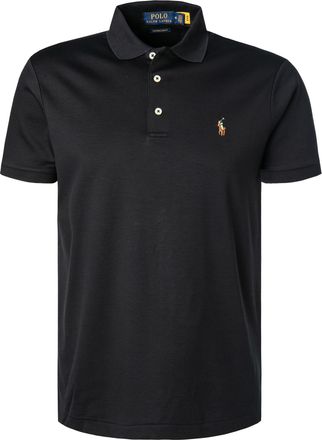 Polo Ralph Lauren Herren Polo-Shirt schwarz Slim Fit