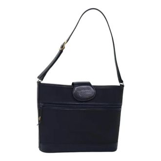 Burberry Pre-owned Nylon schultertasche - - Pre-owned - Damen - Blau - ONE SIZE