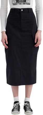 DeFacto Damen A2248AX Skirt, Black, 38